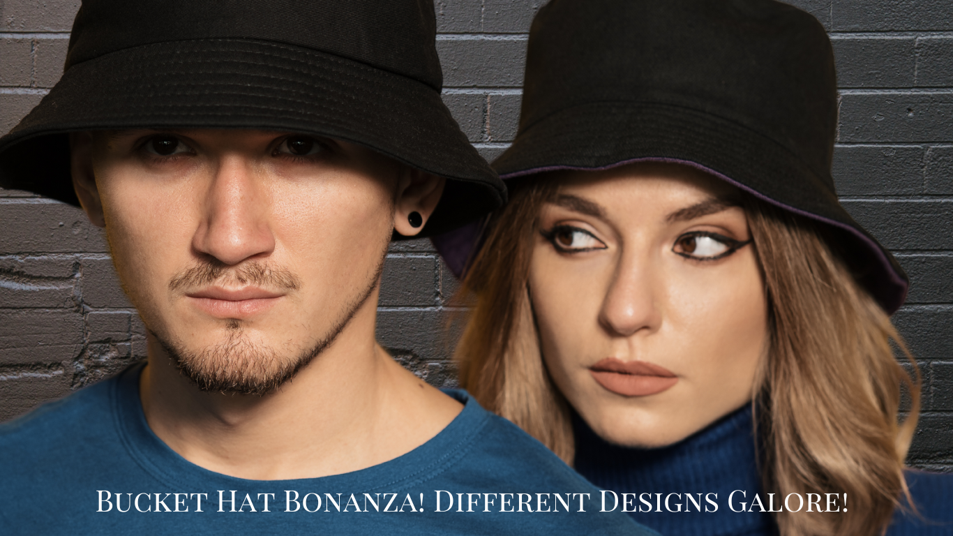 Soft Cotton Bucket Hats with various designs and custom hats and ...