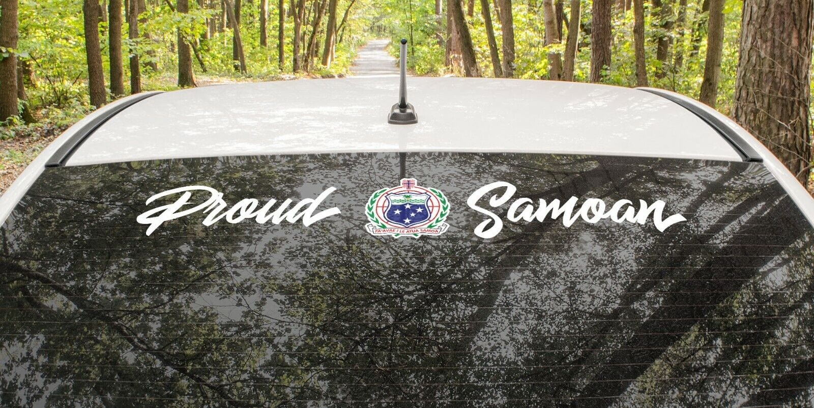 Proud Samoa Coat Of Arms Vinyl Waterproof Sticker 800 x 130mm – Jdl ...